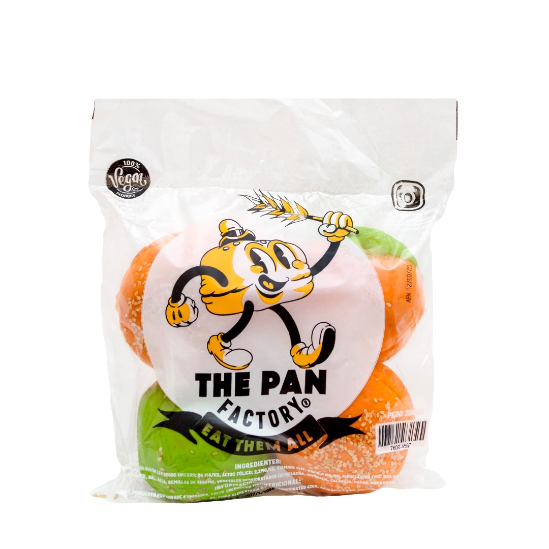 Promofiesta :: The PAN FACTORY – Burger Pan x 4 unidades - Congelado