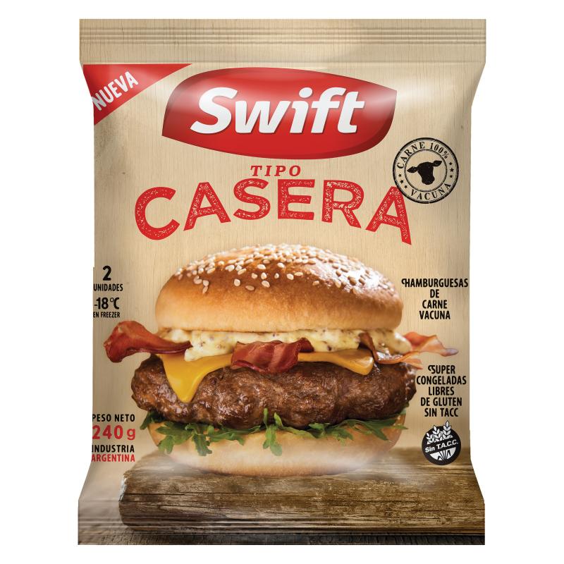 Promofiesta :: HAMBURGUESA SWIFT CASERA X 120GR X 20UN SOLAS